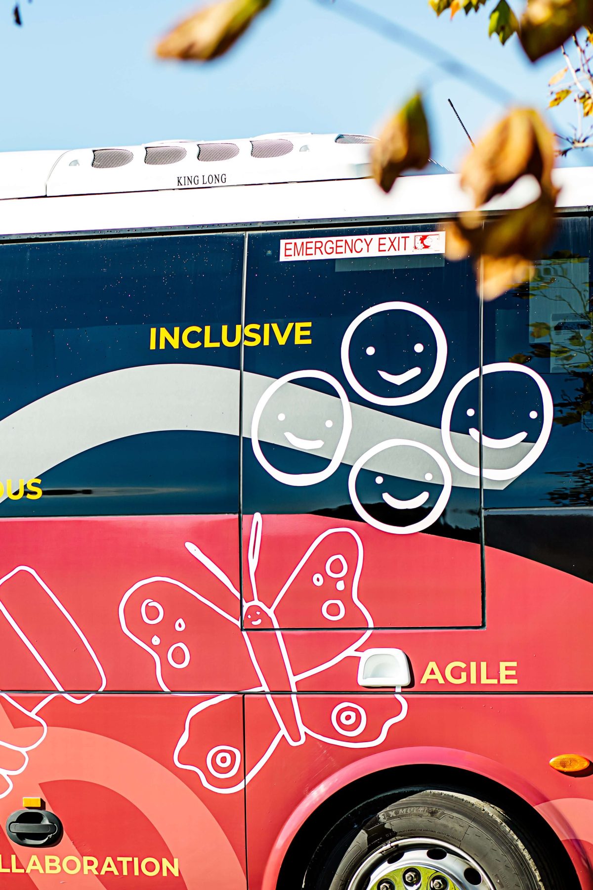 Bus Wraps Tasmania - Flying Colours Group Tas Group